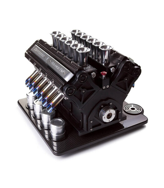 Espresso Veloce Nero Carbonio V12 | Caffè Italia