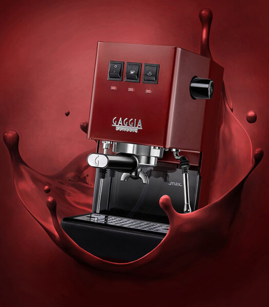 Gaggia Classic Pro Cherry Red | Caffè Italia