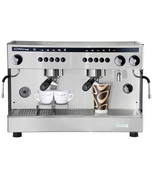 Futurmat Ottima Evo 2 Groups Electronic Black Tall Led | Caffè Italia