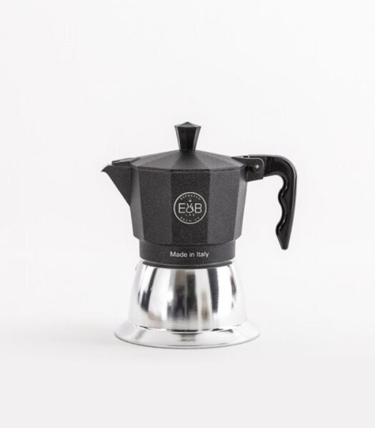 Induction Moka Pot 6T - E&B LAB | Caffè Italia